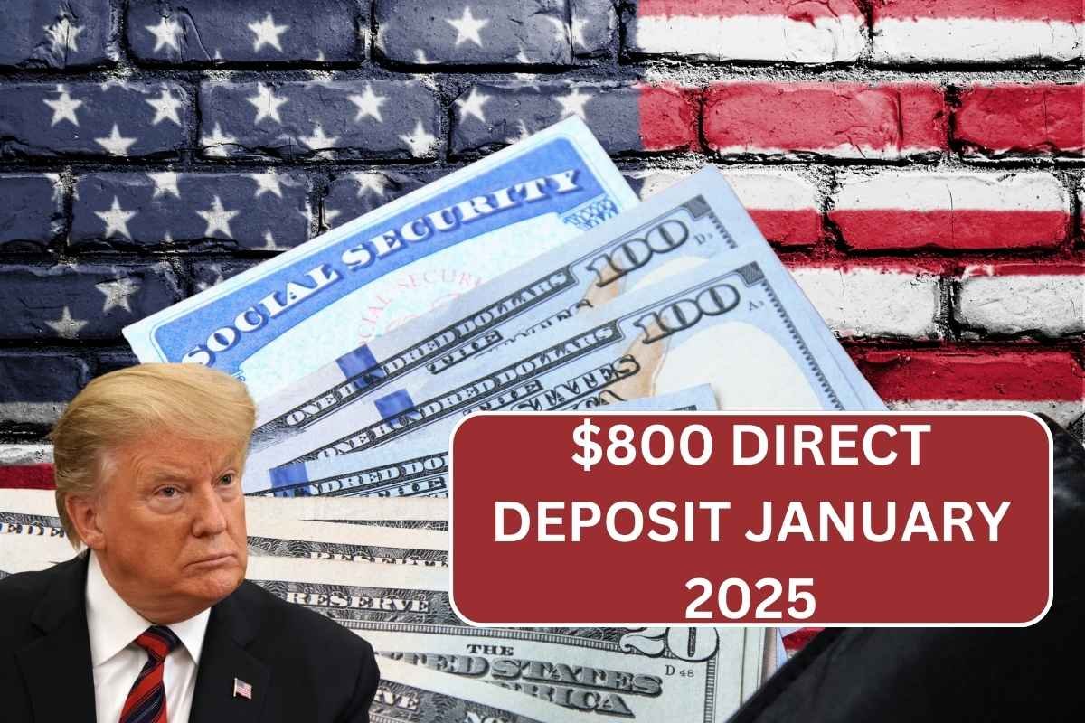 $800 Social Security Direct Deposit January 2025 - Check Payment Date